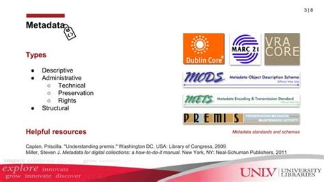 Metadata An Overview For Digital Collections Ppt