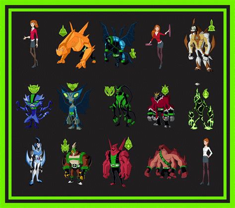 Ben 10 Sprites