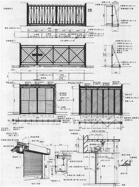 各种铁门 建筑艺术 图片