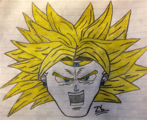 Ssj Broly By Xxzkxx On Deviantart