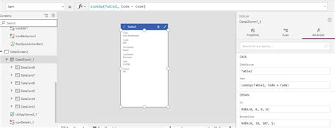 Powerapps How To Navigate From Table To Another Table Stack Overflow