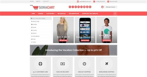 Template Blogspot Sora Cart Teamplate Blog Free