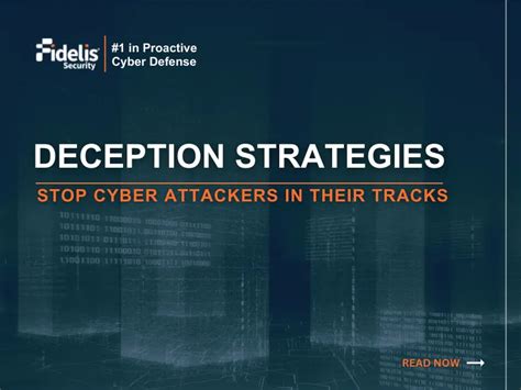Cyber Deception Strategies Stop Attackers In Their Tracks Fidelis Security
