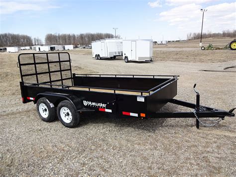 [byo] Mini Tandem Axle Utility Trailer 2 990lbs Gvwr