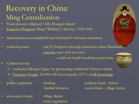 Ppt Recovery In China Ming Centralization Powerpoint Presentation