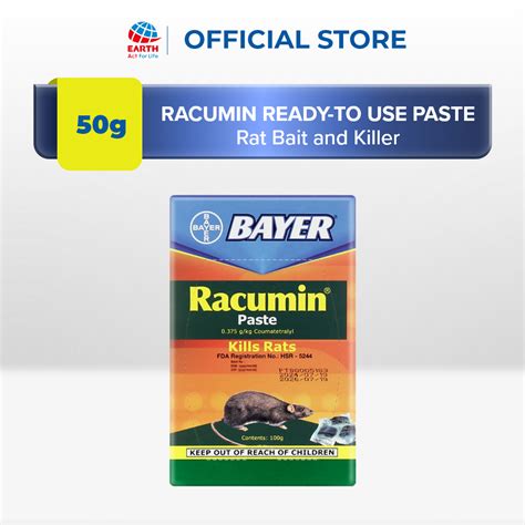 Racumin Paste Ready To Use Paste Rat Killer 100g Shopee Philippines