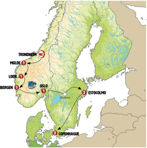 Bellezas De Noruega Fin Estocolmo 2025 Europa Nórdica