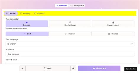 Exploration Codesandbox