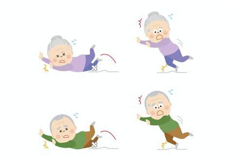 高齢者の転倒 イラストイラスト｜無料イラスト・フリー素材なら「イラストac」
