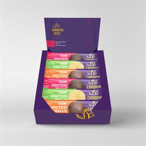 Mega Box Variety Протеинови бонбони 12×3 бонбона Cardinal Bites