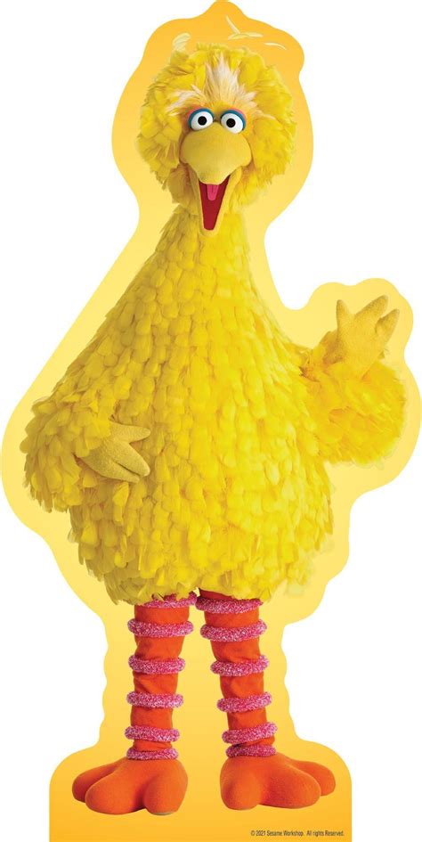 Big Bird Cardboard Cutout 3ft Sesame Street