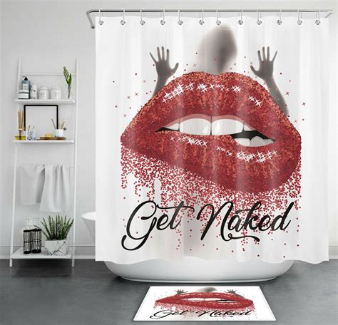 S Day Sexy Shower Curtain Bathroom Accessory Walmart Com