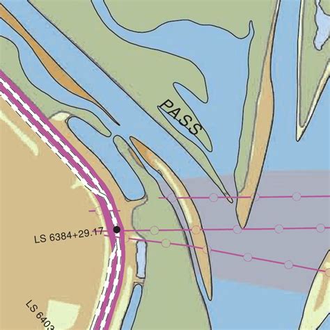 Chart 34 Little Island Pass River Miles 1137 To 1185 Map By Us Army