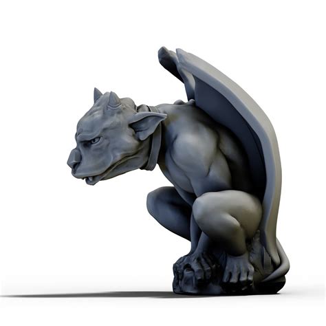 3d Gargoyle Model Turbosquid 2103489