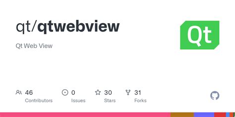 github qt qtwebview qt web view