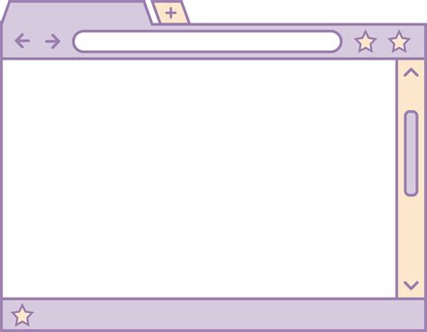 Purple Cute Ui Browser Cute Web Browser 10983172 Png