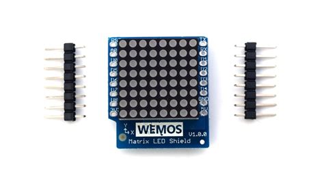 Buy Led Matrix Shield For Wemos D1 Mini Wemosmatrix For 79 € At Enmnu