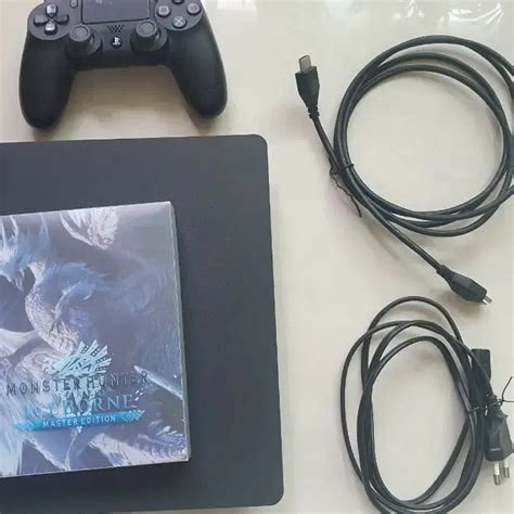 Play Station Sonyplaystation 플스4슬림몬스터헌터아이스본 On Bunjang With Safe Global Shipping