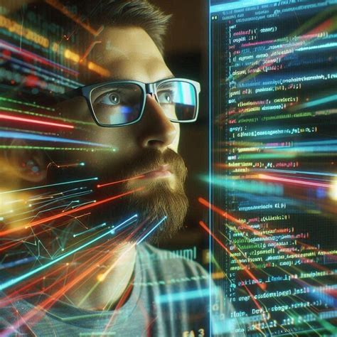 Virtual Code Editor In Action Premium Ai Generated Image Virtual Code Editor In Action Premium Ai Generated Image