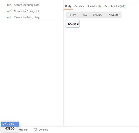Visualizer Does Not Correctly Render Select Options · Issue 9187 · Postmanlabs Postman App