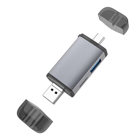 Fashionhome USB Card Reader Type C Micro USB SD TF U Disk Portable Reader Computer Phone