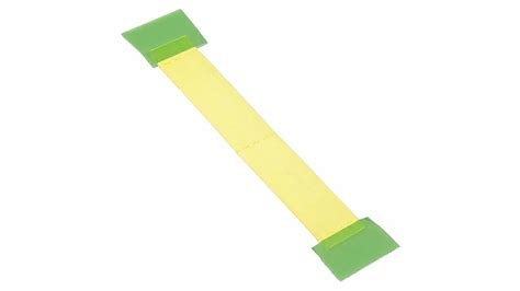 Hx Sce 4 8 50 4 Te Connectivity Hx Sce Yellow Heatshrink Labels 50mm Width Rs