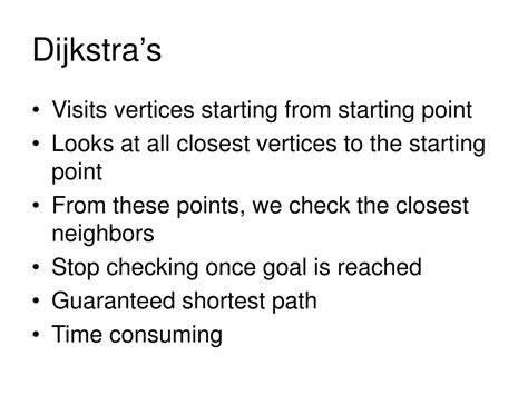 Ppt Pathfinding Algorithms Powerpoint Presentation Free Download