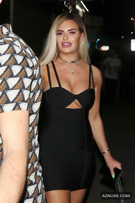 Megan Barton Hanson Sexy Seen Leaving Faces Nightclub In London Aznude