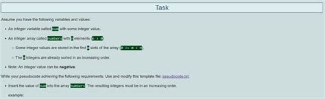 Solved Pseudocode 4 Pts You Will Write Pseudocode To