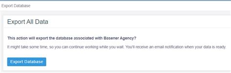 Appia® Data Exports Infotech