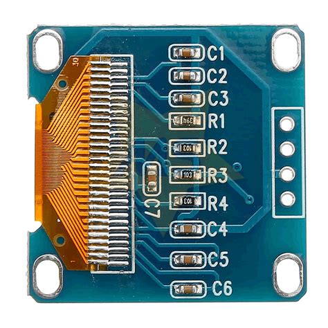 Display OLED I C Azul E Amarelo