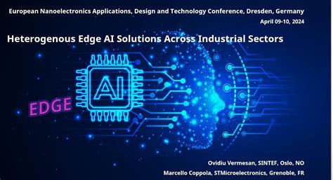 edgeai on linkedin edgeai project showcased heterogeneous solutions