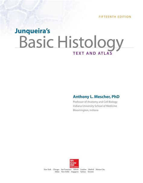 Solution Junqueira S Basic Histology Text And Atlas By Anthony L