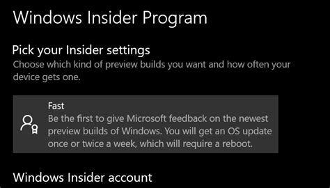 Announcing Windows Insider Preview Build Technine