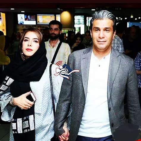 عکس دیده نشده آریا عظیمی‌نژاد در کنار همسرش عکس