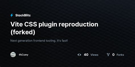 Vite Css Plugin Reproduction Forked Stackblitz
