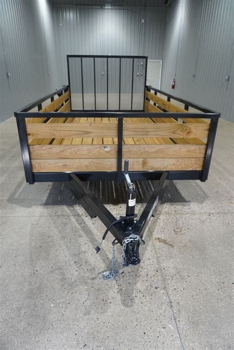 Wood Sided Utility Trailer Bnd Trailers
