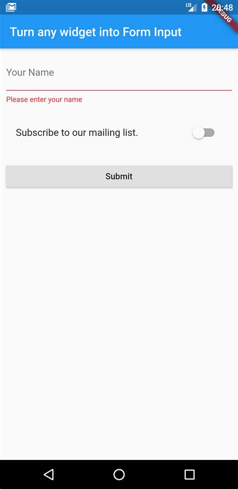 Turn Any Flutter Widget Into A Form Input By Danvick Miller Medium