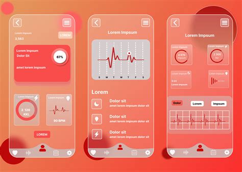 Glassmorphism Ui Kit On Behance