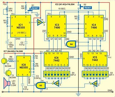 Motion Detector Using Ne555 Timer Artofit