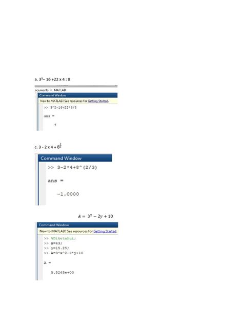Tugas 2 Matlab Pdf Metode And Bahan Ajar