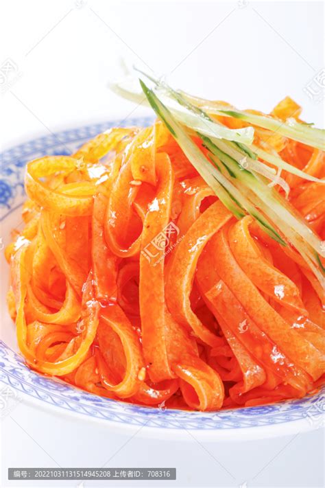 擀面皮小吃美食食品餐饮摄影素材汇图网