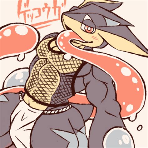 Greninja Pokemon Drawn By Bow Wow Danbooru Greninja Pokemon Drawn By Bow Wow Danbooru
