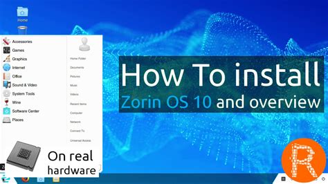 How To Install Zorin OS And Overview On Real Hardware YouTube