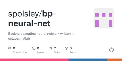 Github Spolsleybp Neural Net Back Propagating Neural Network Written In Octavematlab