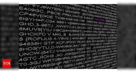 Why This Seemingly Difficult Password Is Easy To Hack Times Of India