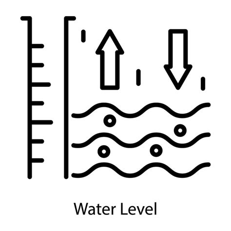 Trendy Water Level 42119844 Vector Art At Vecteezy