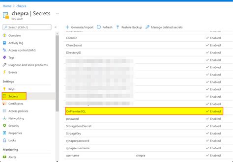 Key Vault Connect String Microsoft Qanda