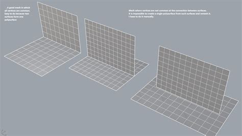 A Way To Create A Good Meshes From Intersecting Surfaces Rhino Mcneel Forum