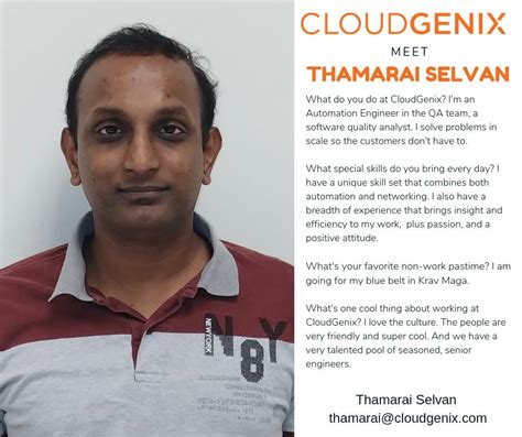 Thamarai Selvan Raju Posted On Linkedin